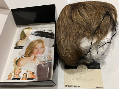Toni Brattin 347 Snazzy BROWN BLONDE REGULAR HF Short Cut New Retail ...