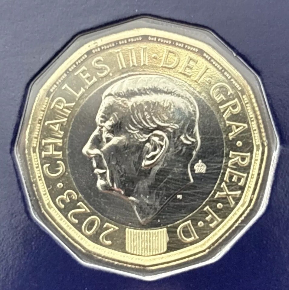 2023 Bees UK Brilliant Uncirculated £1 One Pound Coin With Special ...