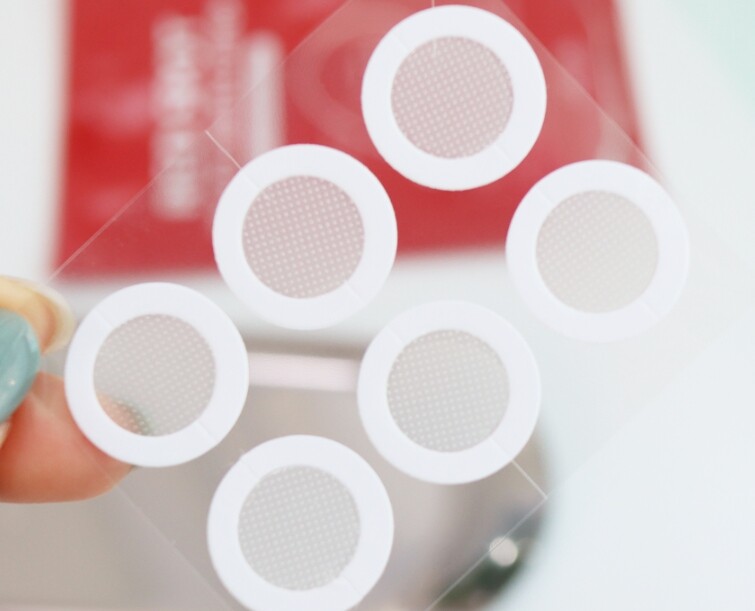 RIRE Red Spot Micro Needle 18 patches Anti Trouble Patch Acne Blemish ...