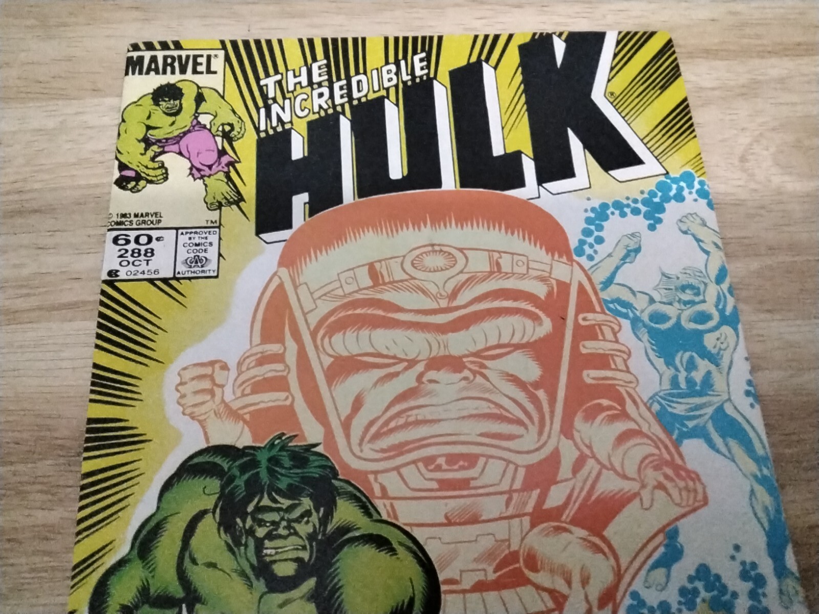 The Incredible Hulk # 288 : Marvel Comics 1983 : Hulk vs The ...