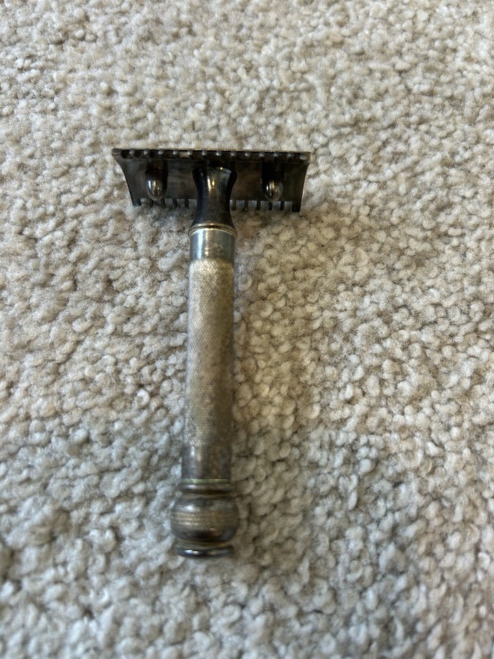 Vintage 1915 Gillette Razor Pocket Set With Rare Leather Case | eBay