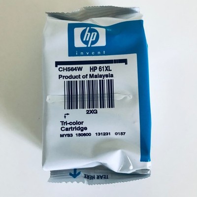 Genuine HP 61XL Tri-Color OEM High Yield Ink Cartridge CH564WN | eBay