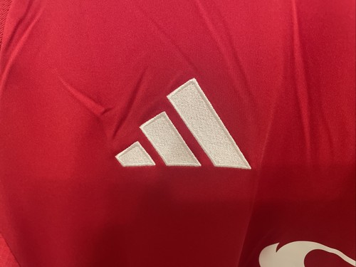 Adidas Manchester United 24/25 Long Sleeve Home Jersey Men Slim Fit ...