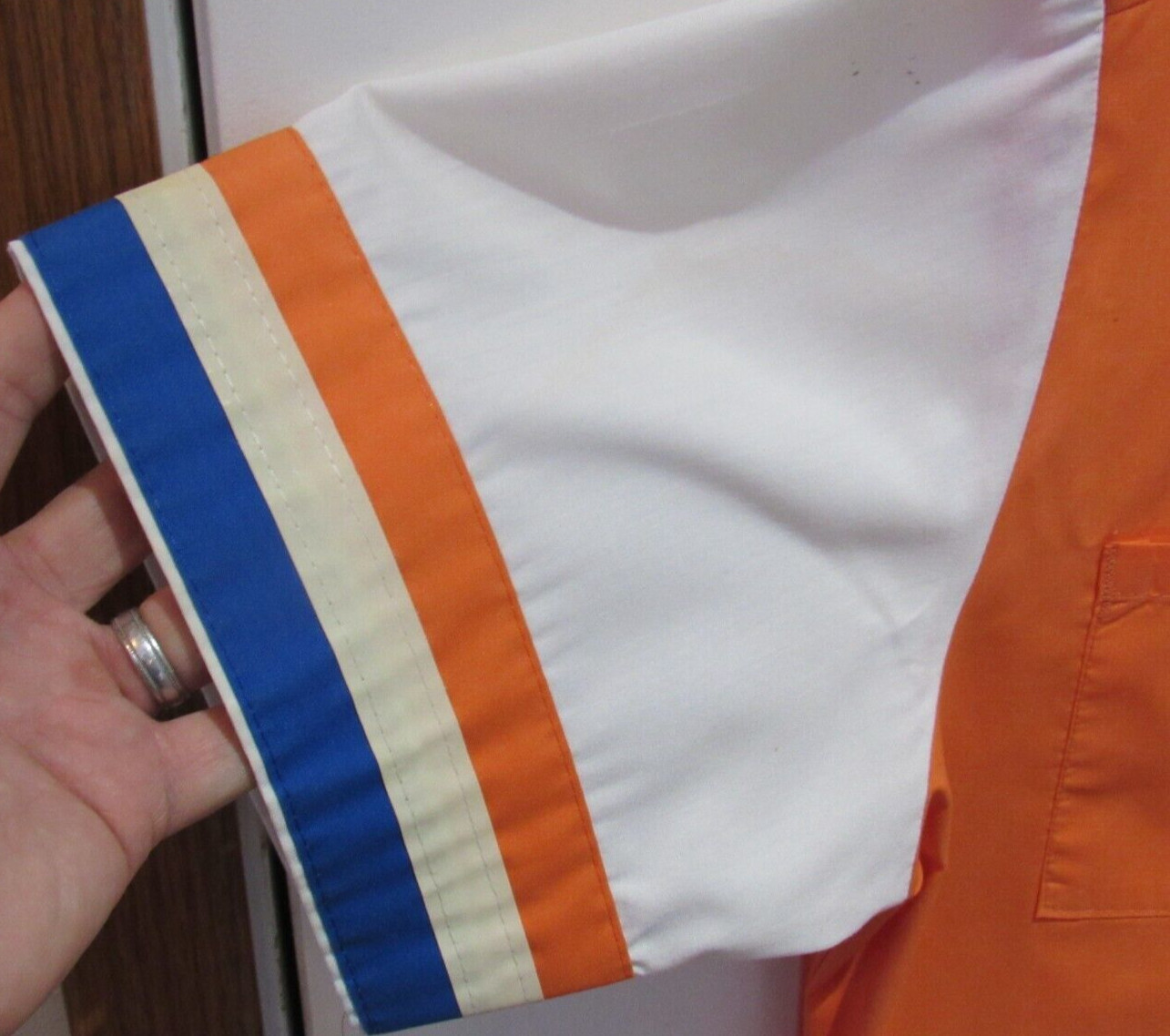 VINTAGE 1970's Orange Paramedic EMS Rescue Squad Unif… - Gem