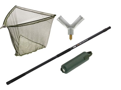 Shakespeare 36" Inch Carp /pike Fishing Landing Net 3 m Handle & Net ...