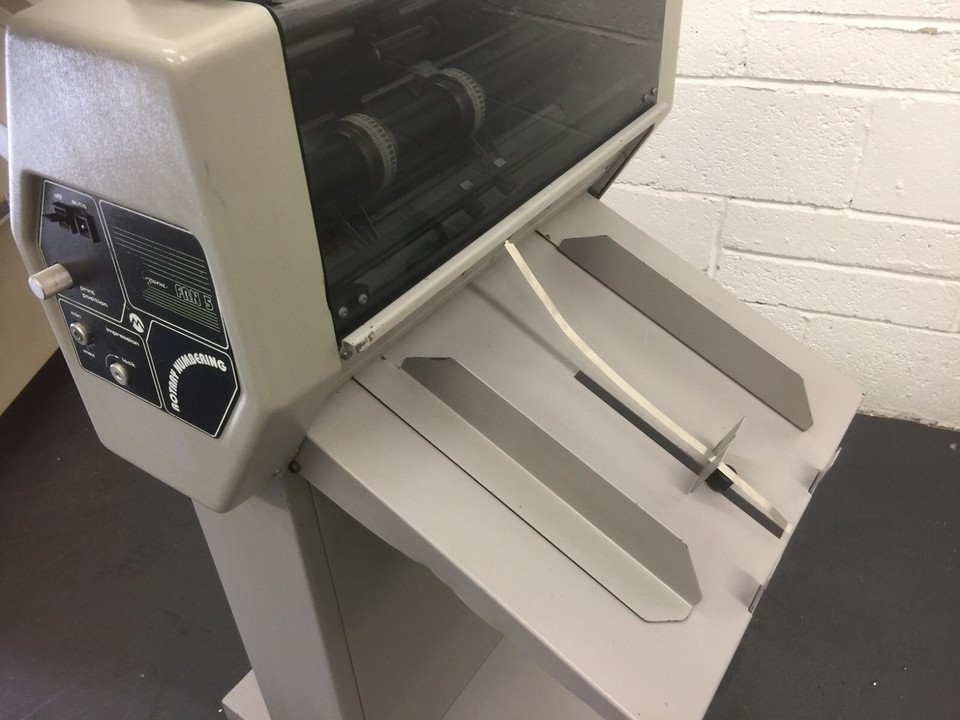 Morgana FRN 5 paper NCR numbering and perforating machine | eBay UK