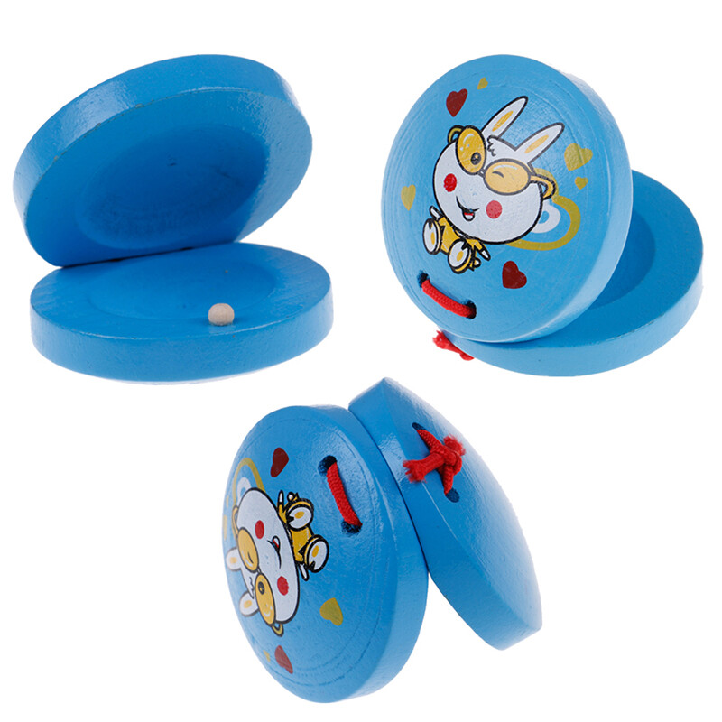 New children musical percussion instrument xmas gift cartoon wooden ...