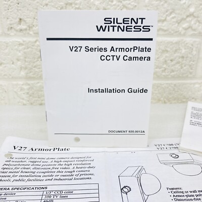 Cameras - Silent Witness