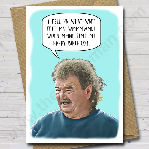 Funny Gerald Birthday Card - Clarkson's Farm - Diddly Squat Farm ...