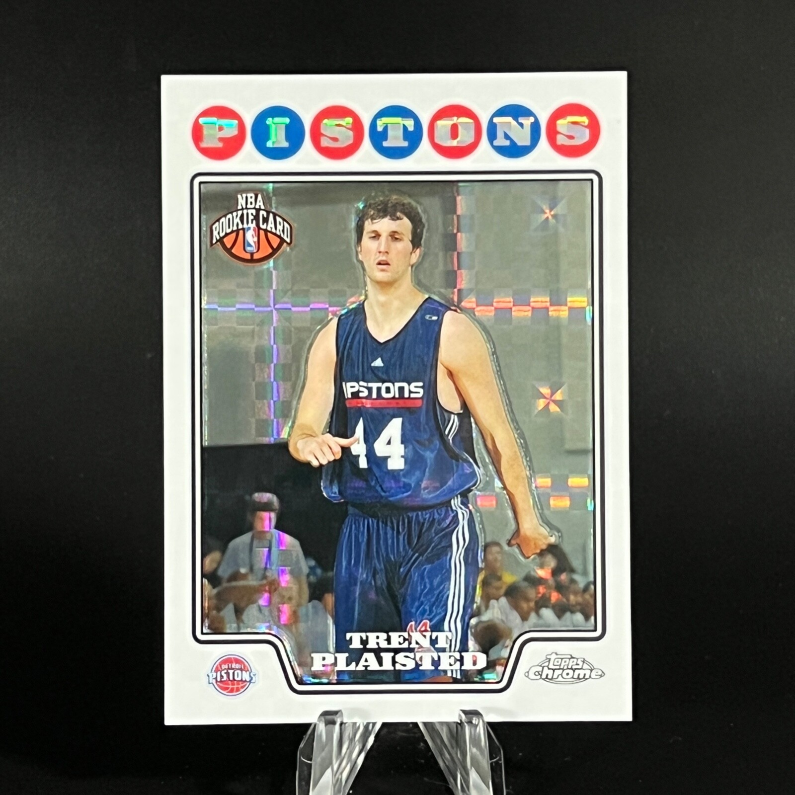 Trent Plaisted 2008 Topps Chrome X-Fractors /288 #217 Rookie RC KNICKS ...