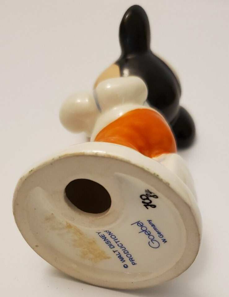 Vintage GOEBEL Walt DISNEY - JOGGING-RUNNING MICKEY MOUSE Figurine 1984 ...