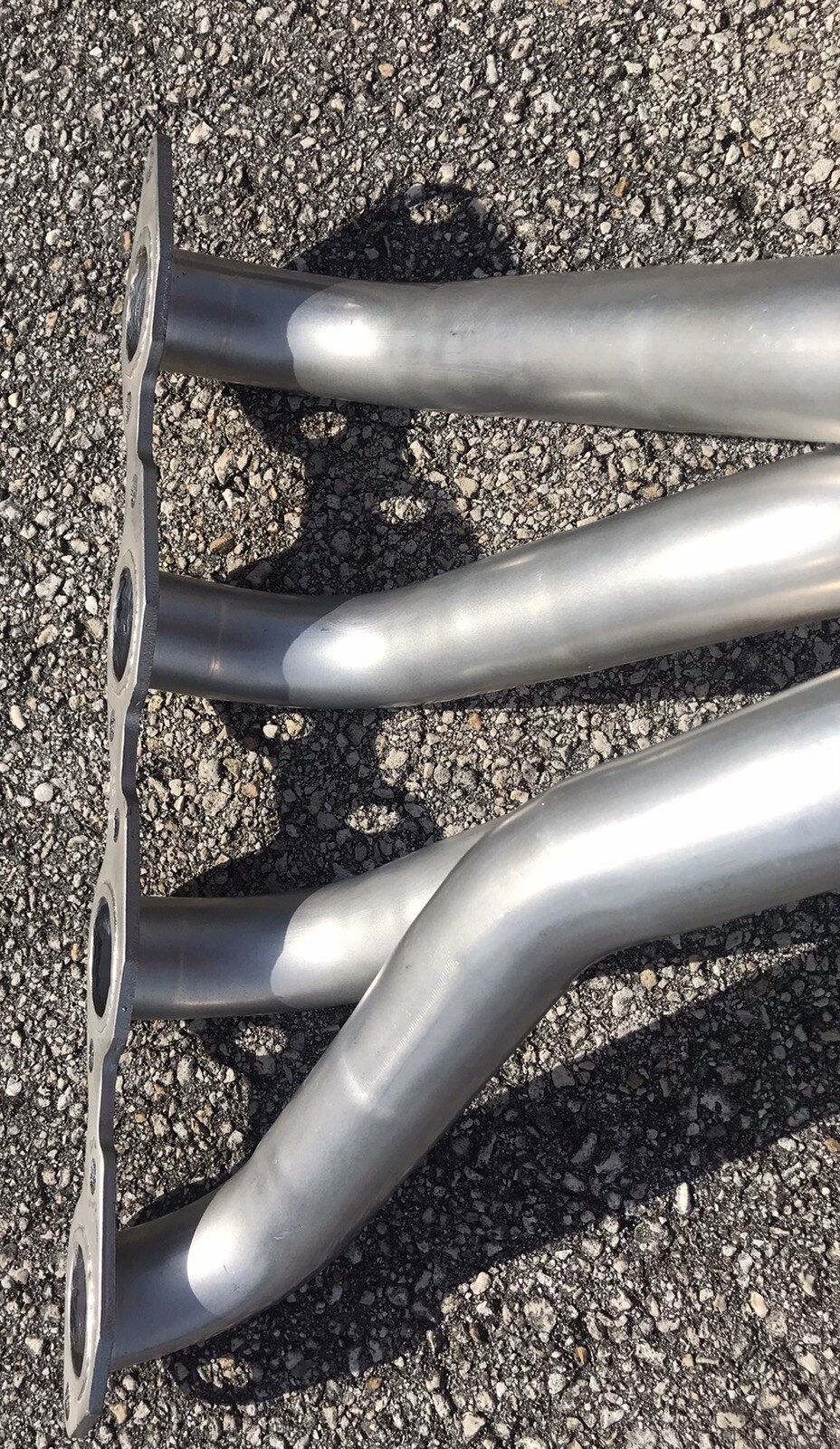 1963-1982 Corvette side mount Hedman header 68210 silver coated ...