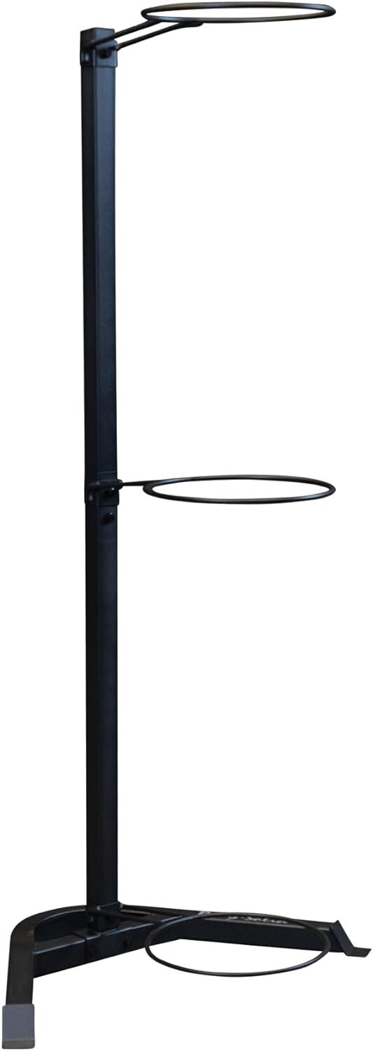 Body-Solid GSR10B Vertical Stability Ball Storage Rack - Holds 3 ...