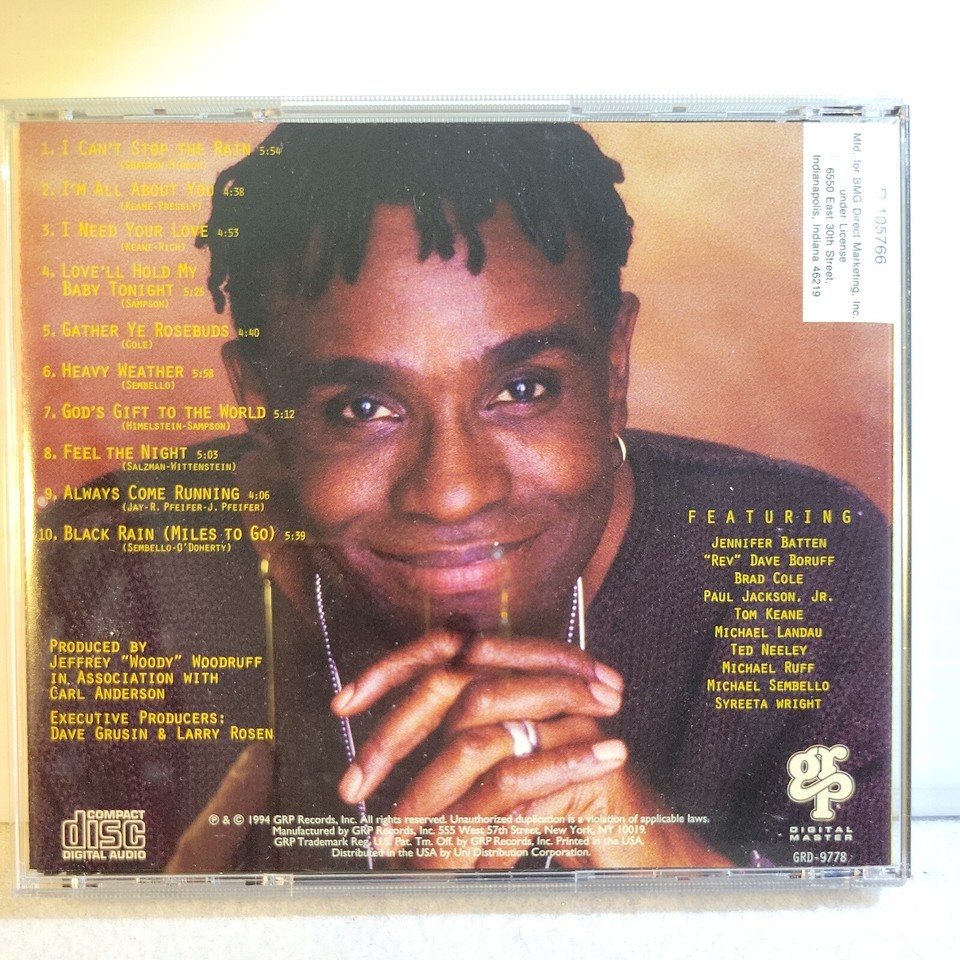 Heavy Weather Sunlight Again by Carl Anderson (R&B) (CD, May-1994, GRP ...