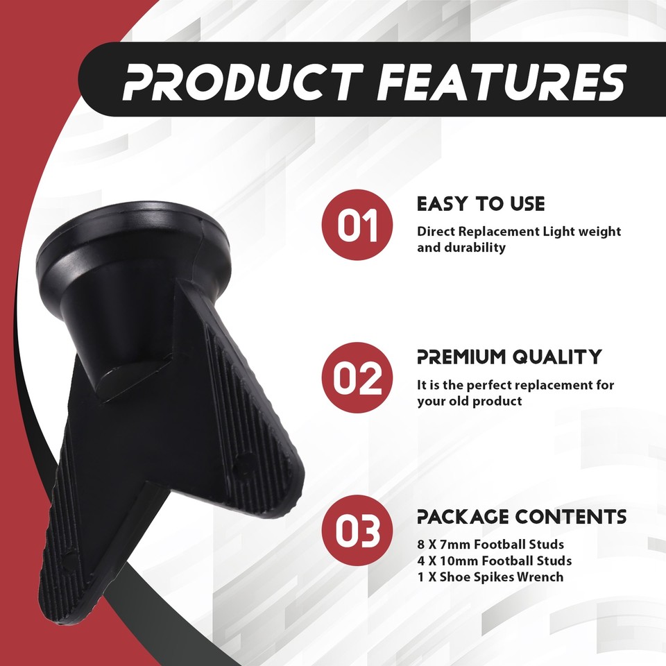 12 PCS Football Boot Spikes Professional Soccer Boot Cleats ...