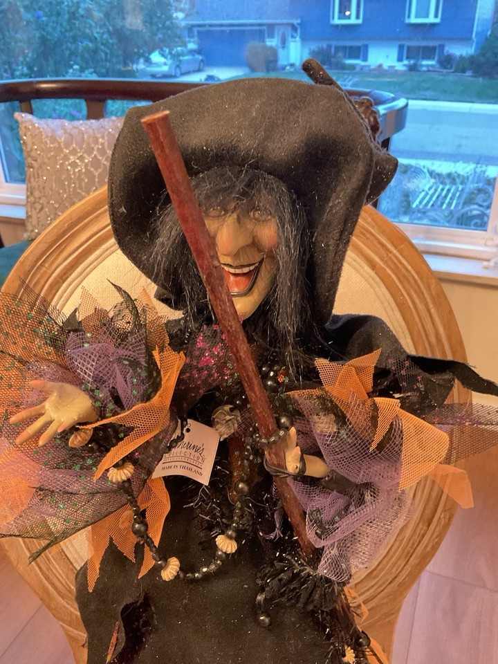 Katherine’s Collection Witch Tree Topper Halloween | eBay