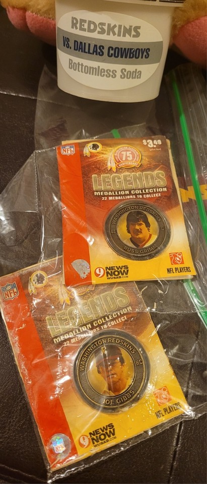 Washington Redskins Vintage Collectibles Memorabilia Lot | eBay