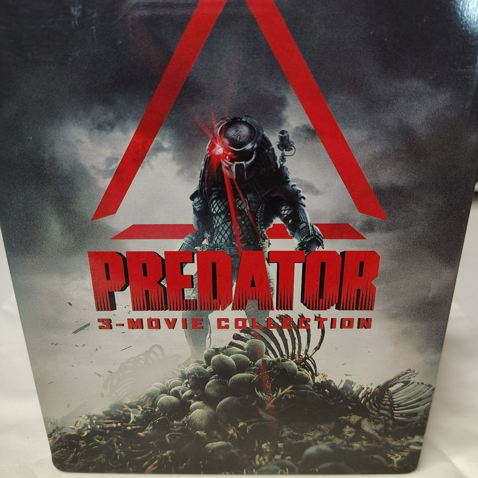 Predator Steelbook Limited Edition 3 Movie Collection Blu Ray Predators ...