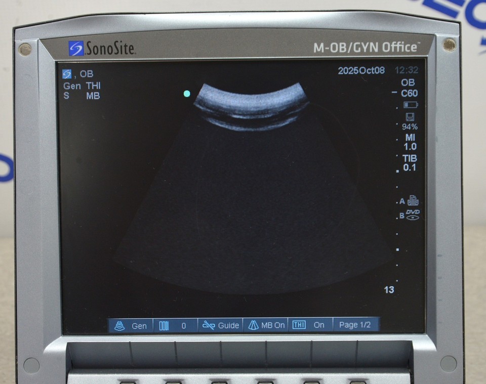 Fujifilm Sonosite M-Turbo Imaging System P08189-84 w/ C60x/5-2 MHz ...
