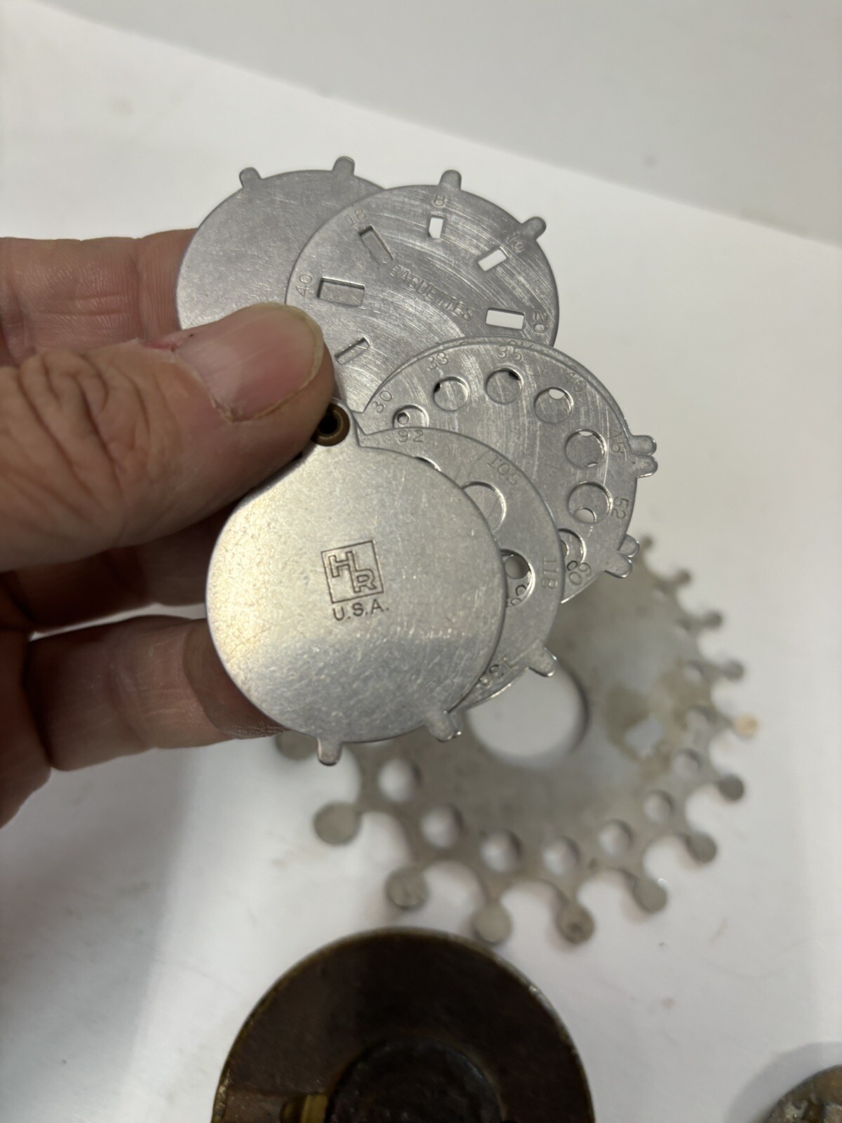 2 clock Pendulum weights weight and 2 watchmaker tools guide | eBay