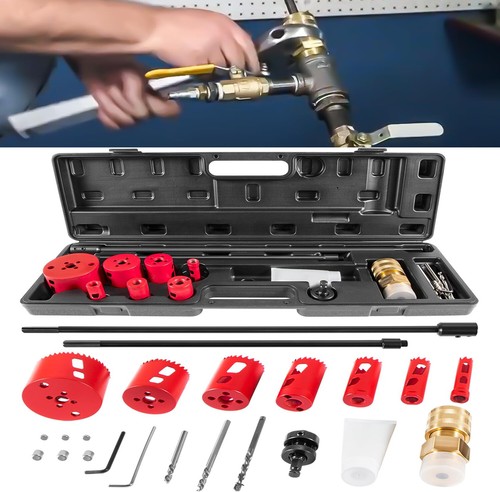 Tool 08350 DM3MECH Mechanical Hot Tapping Machine Complete Kit for NPT ...