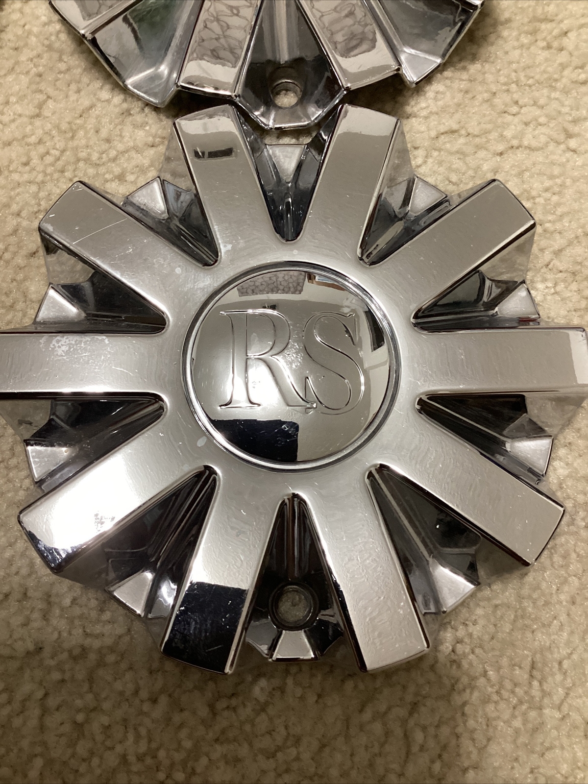 RED SPORT CUSTOM WHEEL CENTER CAP CHROME CSRSW66-C1P one (1) piece | eBay