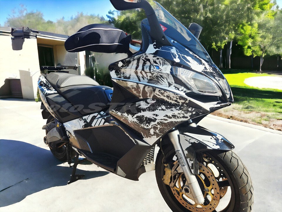 Aprilia SRV850 motorcycle stickers decals whitetiger graphics set | eBay
