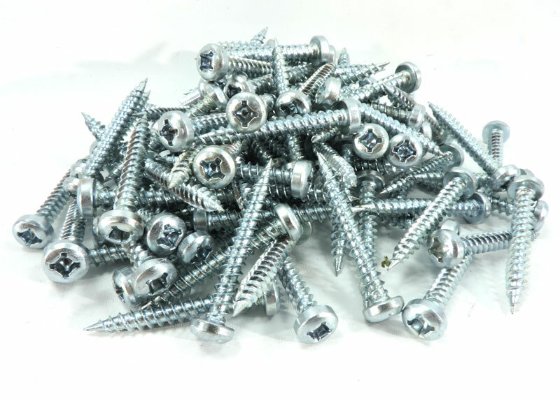 RV MH Pan Head Screws Square/Robertson Recess 8 x 1" Zinc 100 /Bag | eBay