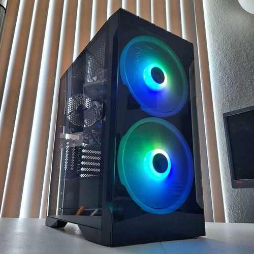 Custom RGB Gaming Desktop PC Intel Core i7 3.40 Quad 16 GB SSD Nvidia ...