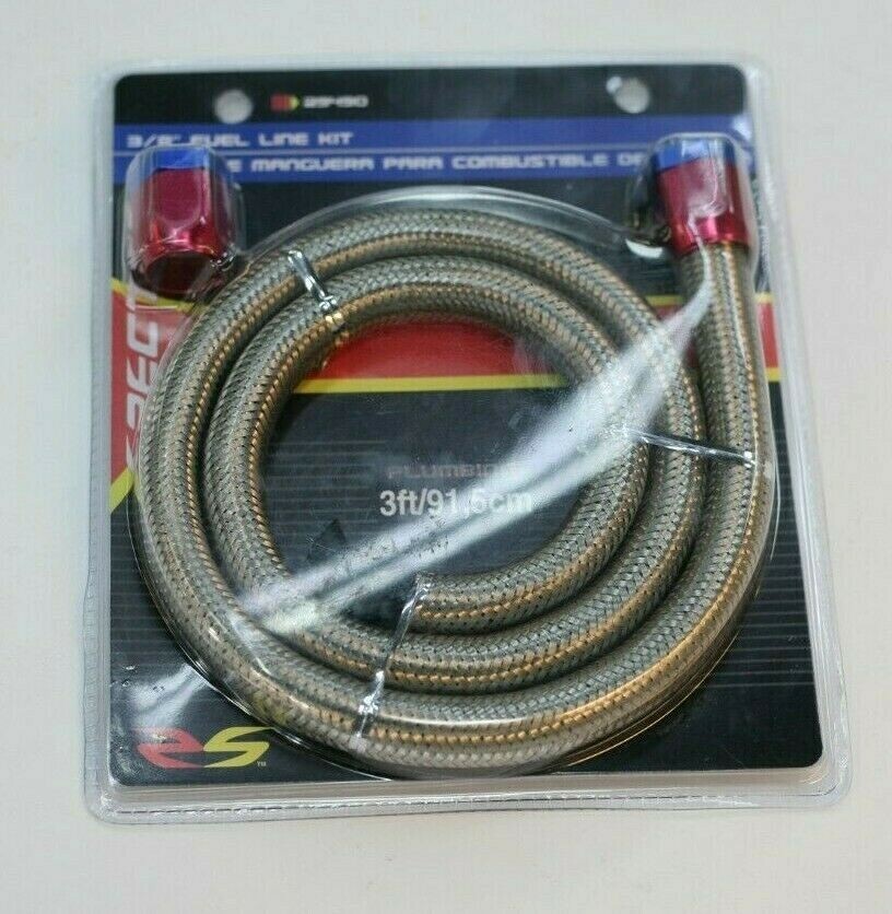 Spectre Performance 29490 Stainless Steel Flex Fuel Line Kit for sale ...