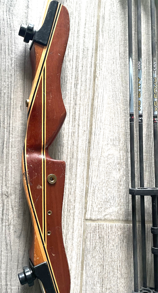 🔥Internature Bullseye Recurve Bow No String Untested W/ X5 Envy 500 ...