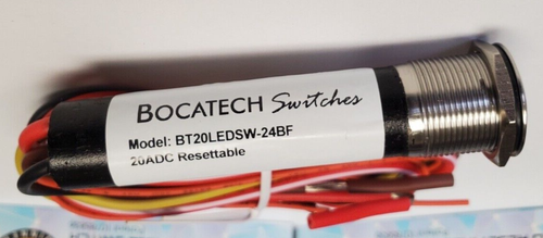 BocaTech SWITCH 24V 20ADC RESETTABLE - BT20LEDSW-24BF | eBay
