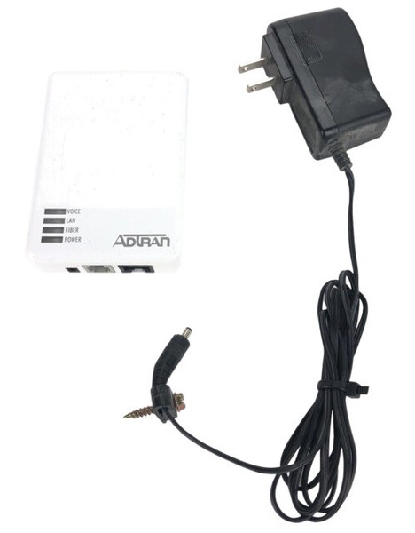 ADTRAN 1287787F1 1GE+POTS Micro GPON Indoor ONT Router for sale online ...
