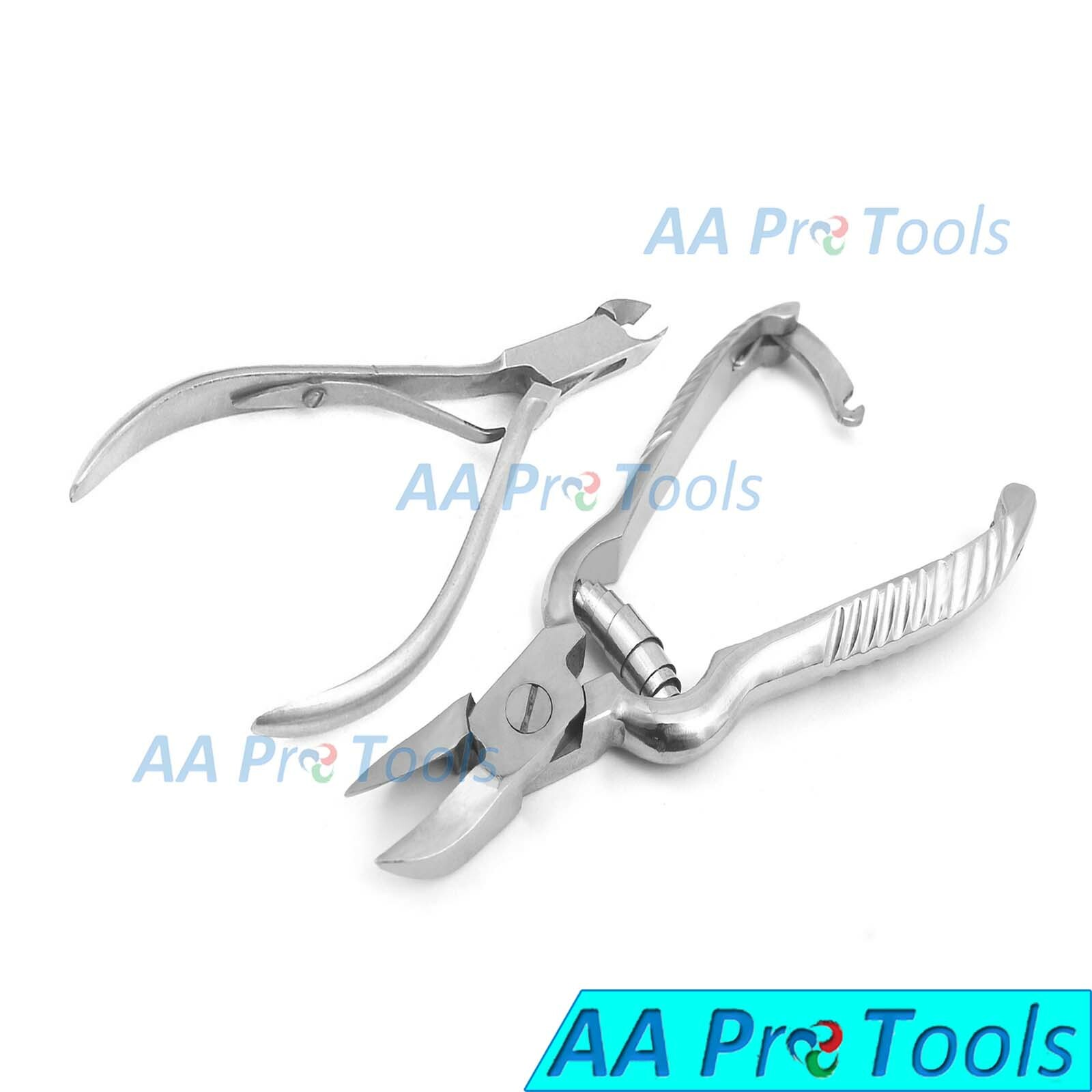 Toe Nail Clipper Barrel Spring Cutter & Cuticle Nipper Manicure ...