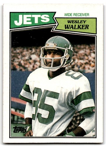 1987 Topps Wesley Walker h Football Card #132 | eBay