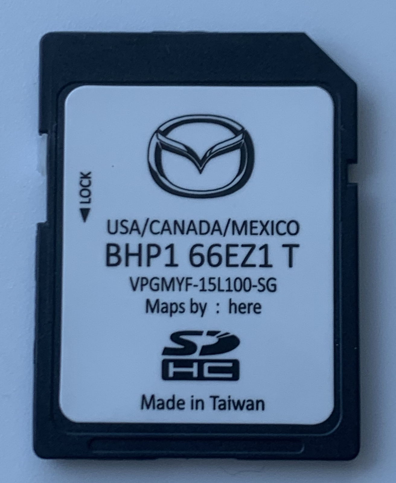 LATEST Navigation SD Card Map For Mazda 3 6 CX-3 CX-5 CX-9 BHP1 66 EZ1T ...