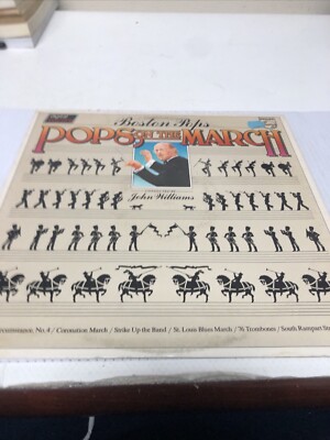 JOHN WILLIAMS BOSTON POPS ON THE MARCH PHILIPS 6302082 RECORD | eBay