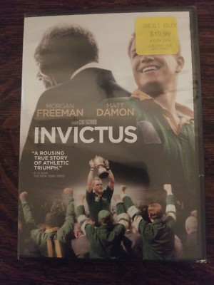 Invictus (DVD, 2009) NEW Widescreen Morgan Freeman Matt Damon | eBay