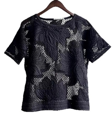 Rare ISABEL MARANT Floral Appliqués Net Bode Top From Net A Porter | eBay