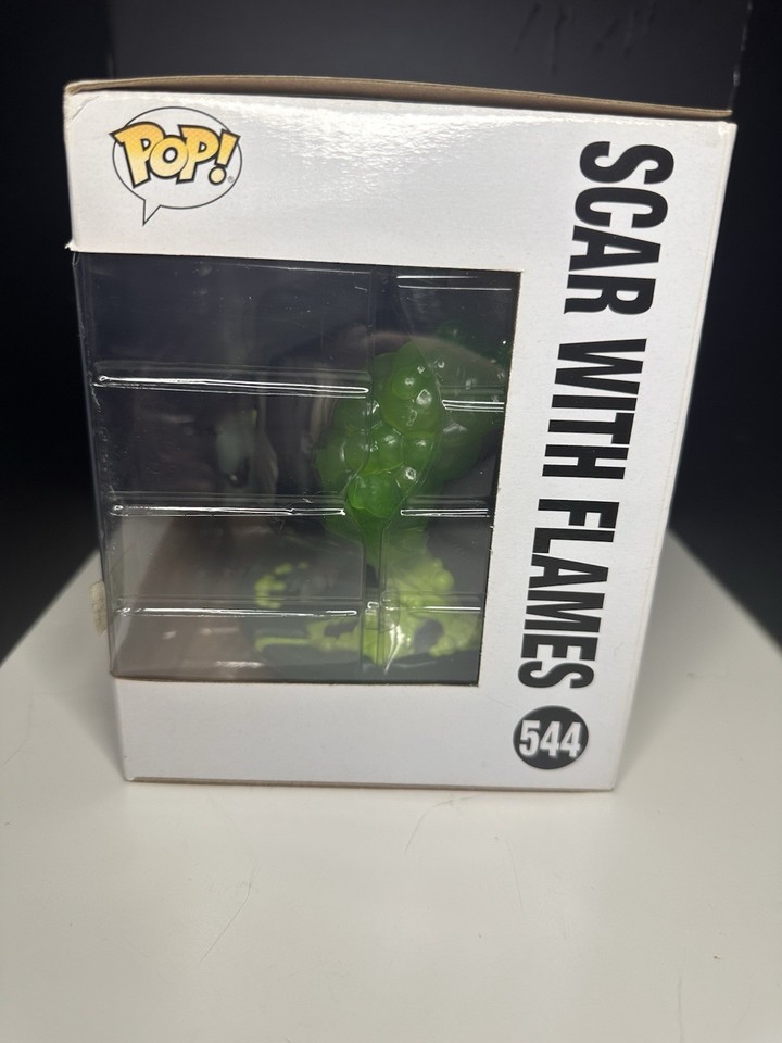 Funko Pop! Disney The Lion King SCAR WITH FLAMES #544 Hot Topic ...