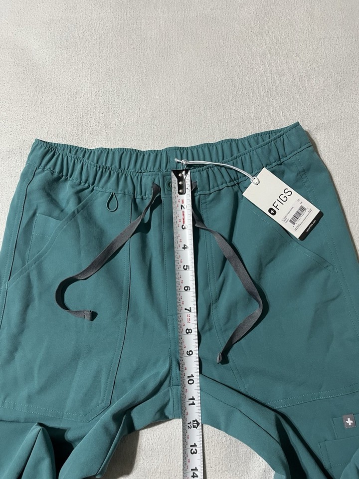 NWT FIGS Cairo Mens XS Cargo Scrub Pants Pockets Stretch Drawstring ...