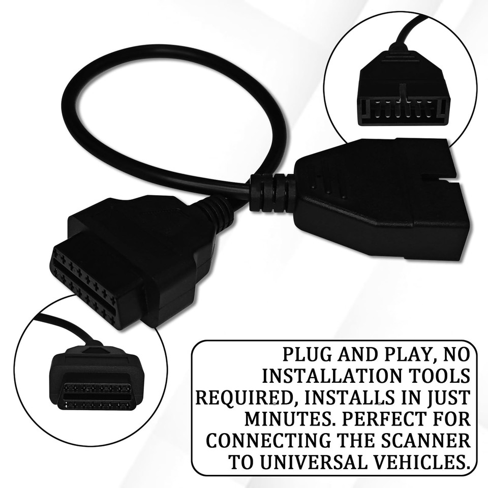 OBD1 Scanner, OBD2 Code Reader, OBD2 to OBD1 GM Adapter, Code Reader ...