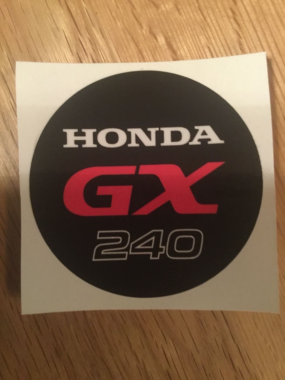 Honda GCV160 (non-genuine) replacement decal/sticker or Honda GX decal ...