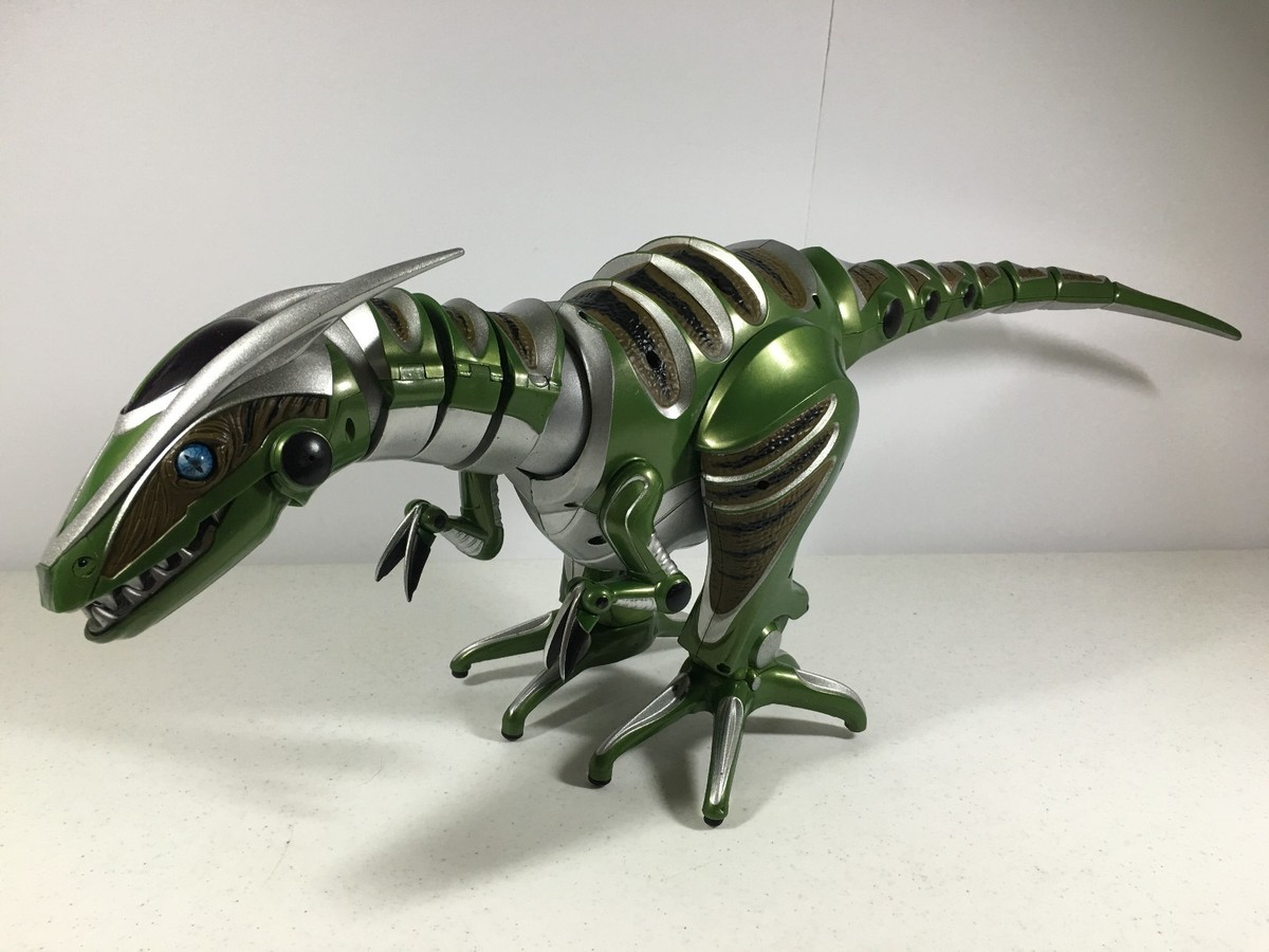 Green Roboraptor WowWee Roboraptor X Dinosaur Robot
