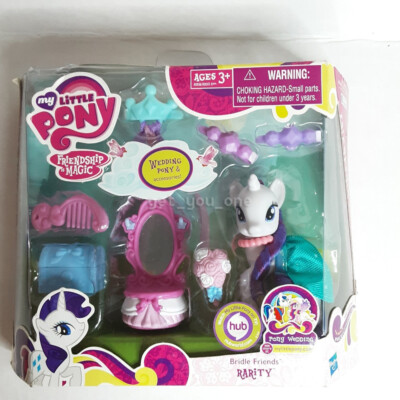 NIB My Little Pony Bridle Friends RARITY Figure Accessories Wedding ...