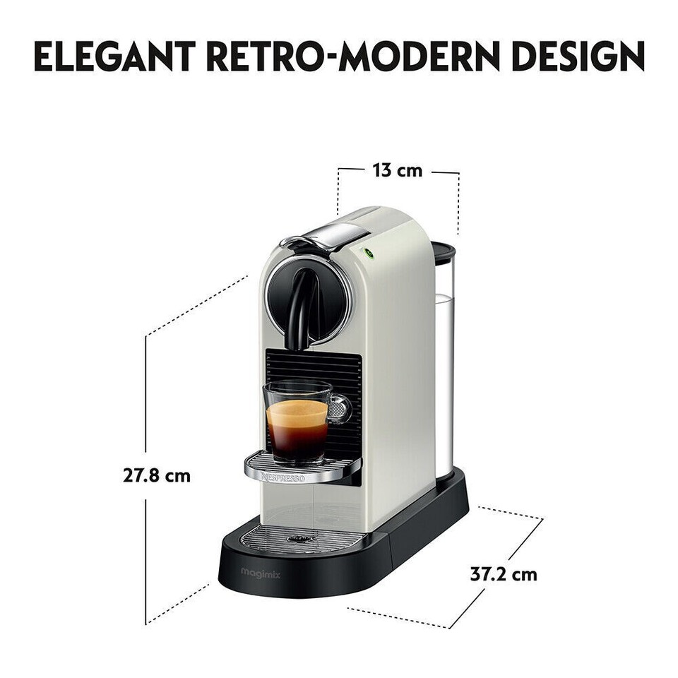 Nespresso Coffee Machine CitiZ, White, Brand New Boxed | eBay