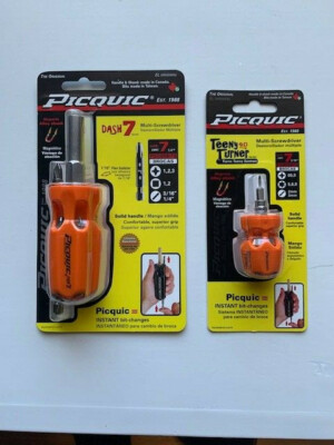 PICQUIC DASH 7 / TEENY TURNER Screwdrivers - Orange | eBay Australia