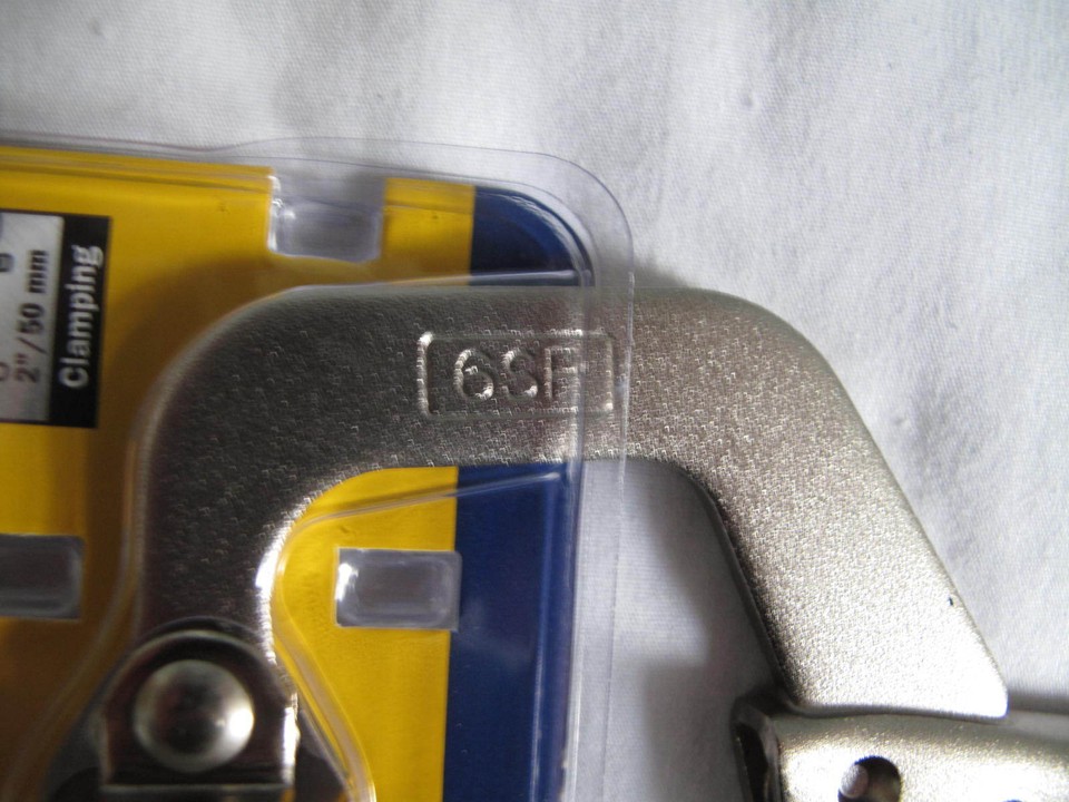 (3) New Irwin 6" Vise-Grip Locking C-Clamp 6SP, 2-1/8" Capacity ...