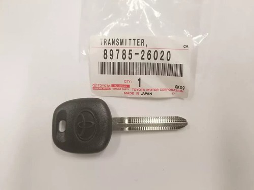 TOYOTA AUTHENTIQUE RAV4 CAMRY 4RUNNER PRIUS HIGHLANDER BLANK KEY 89785 ...