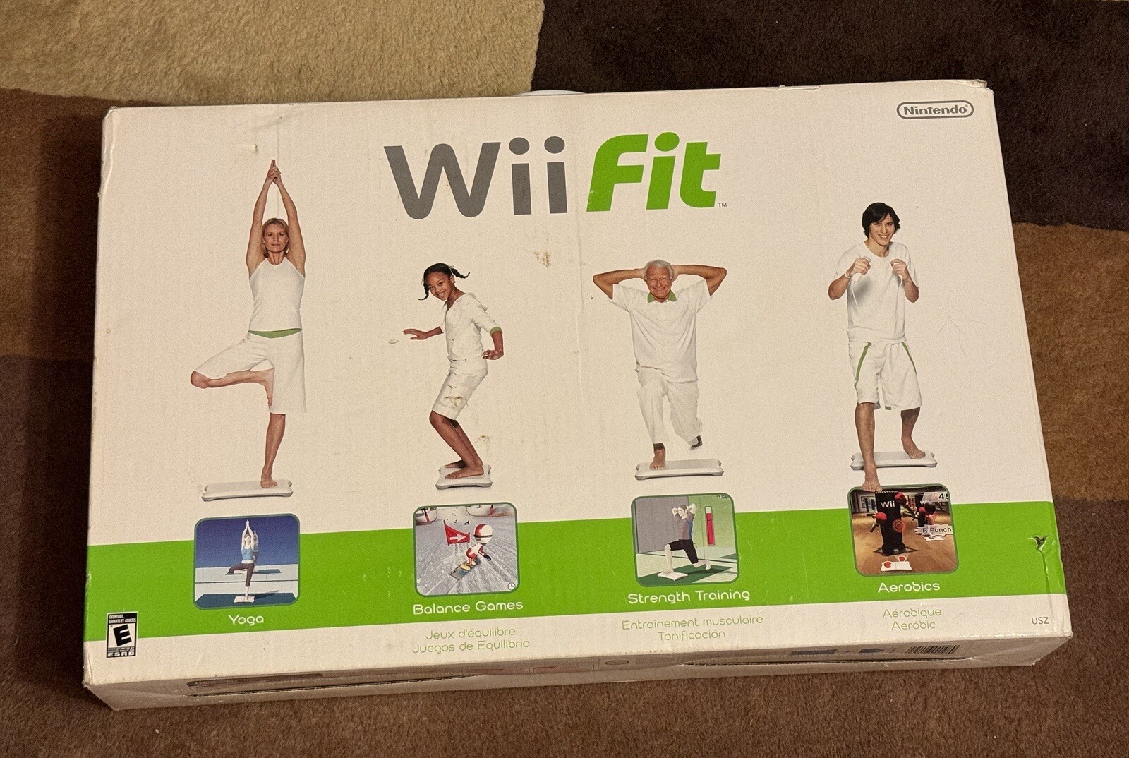 BRAND NEW Nintendo Wii Fit Balance Board Wii Fit Game Original Box ...